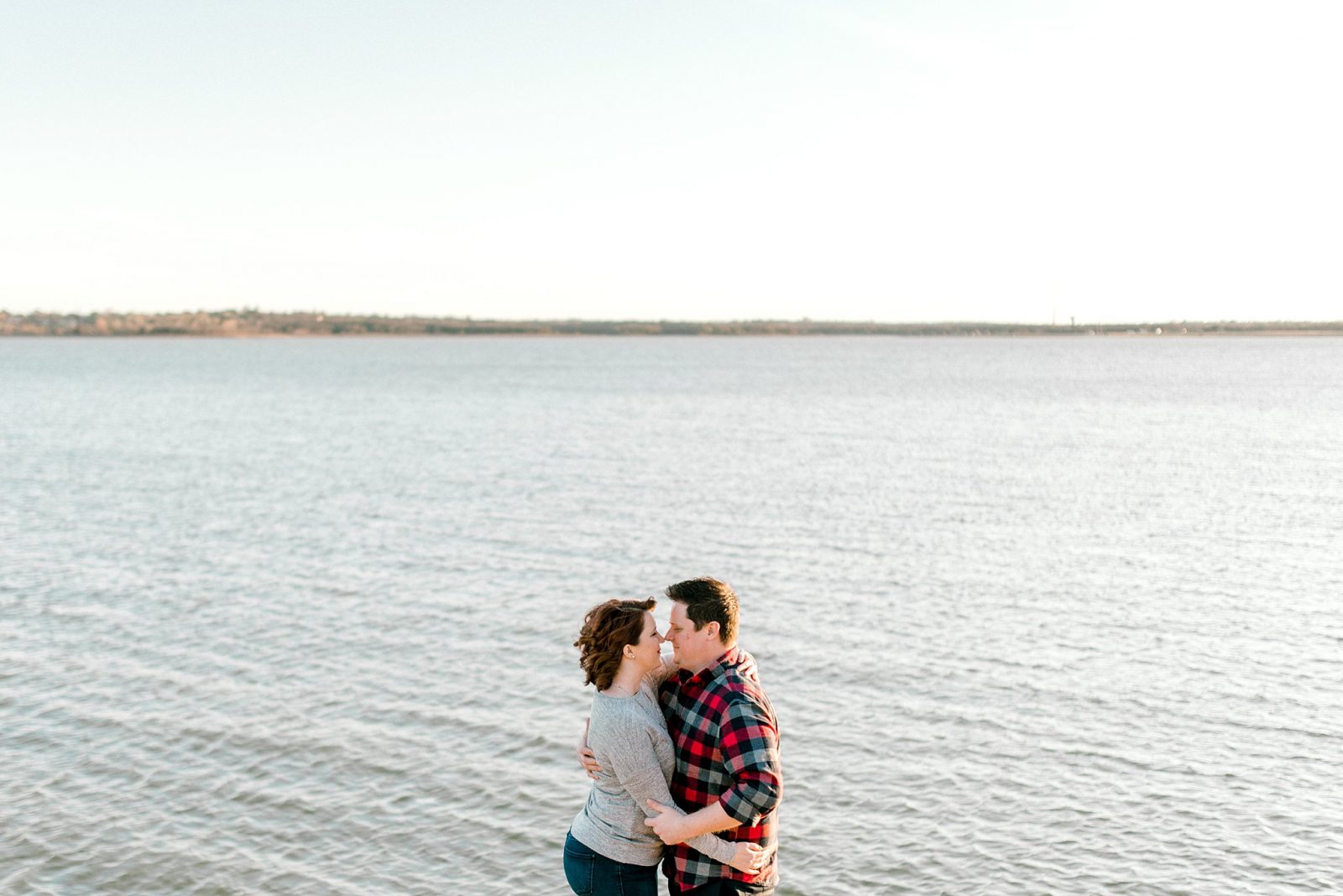 Chris + Tamara | A Grapevine Lake Engagement Session