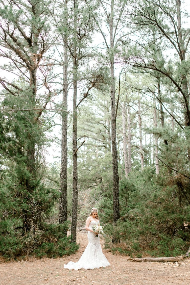Ashley | A Woodsy Bridal Session | Decatur, TX