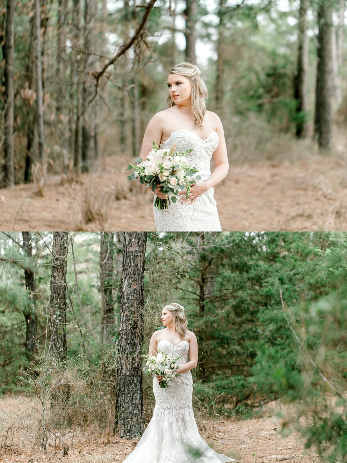 Ashley | A Woodsy Bridal Session | Decatur, TX