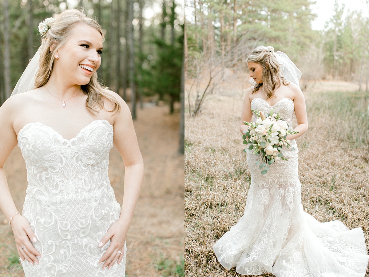 Ashley | A Woodsy Bridal Session | Decatur, TX
